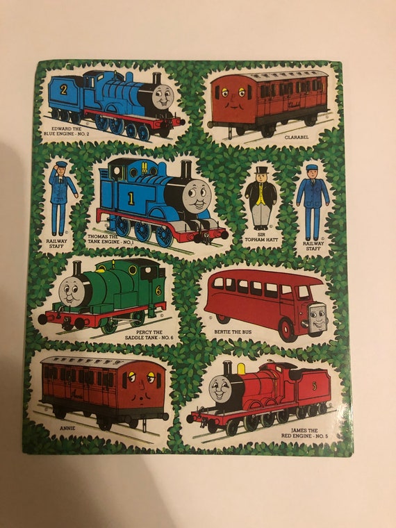 Vintage Thomas the Train Sticker Sheet 10 Stickers Total New | Etsy