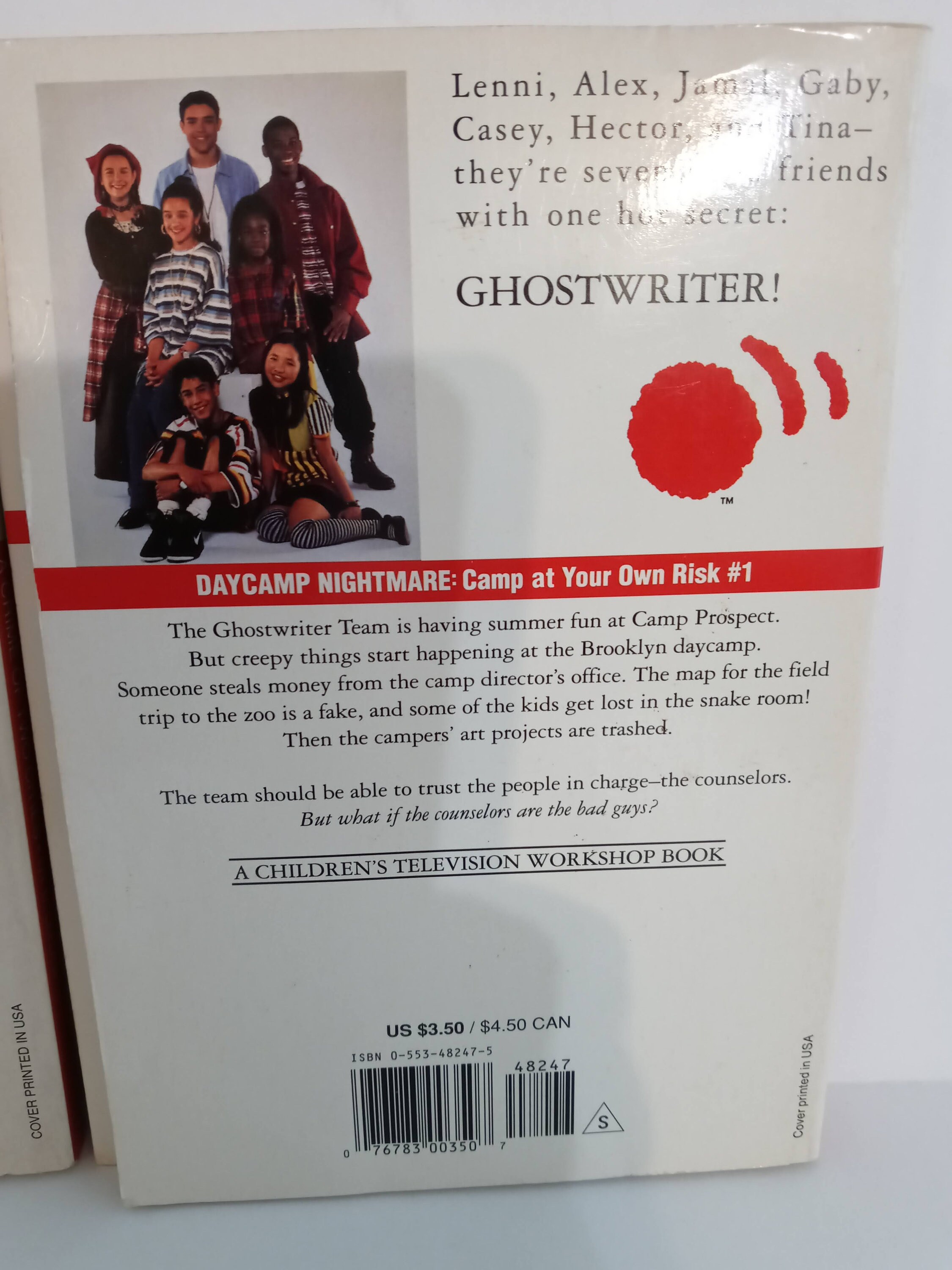 Ghost Writer Softcover Children's Books Set of 4 Kids | Etsy