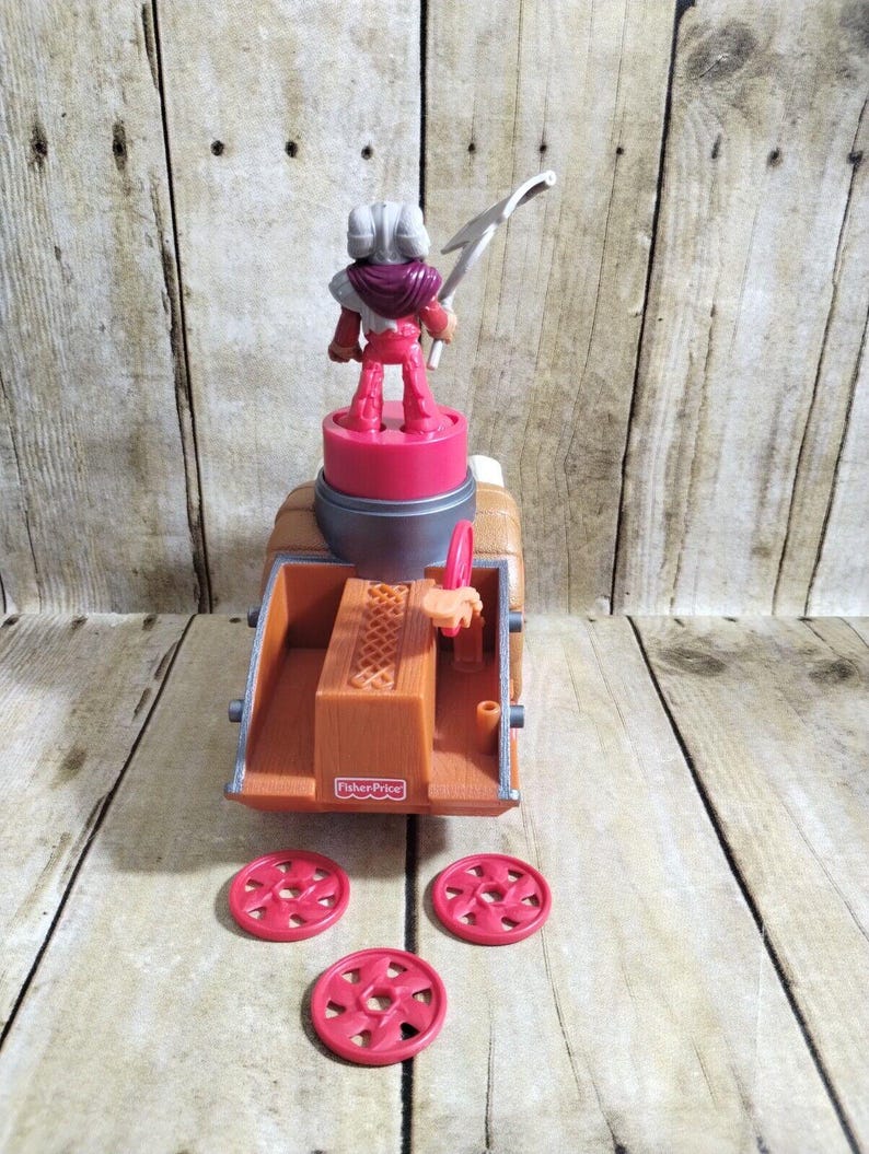 Fisher Price Imaginext Eagle Talon Castle Battering Ram W/ Figure Works ...