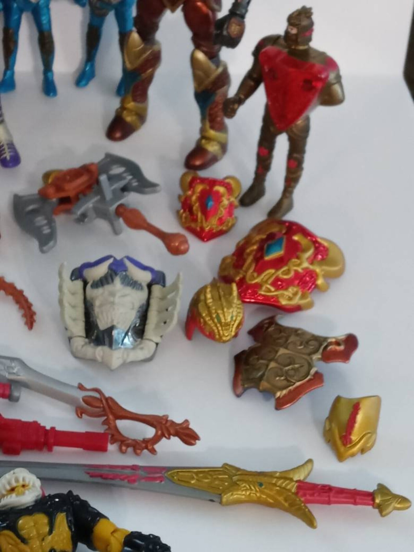 Vintage Mystic Knights Action Figures w/ Accessories Weapons | Etsy