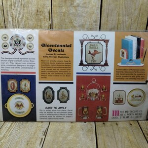 Vtg the Thirteen Colonies Map Meyercord Commemorative Decals Compass - Etsy