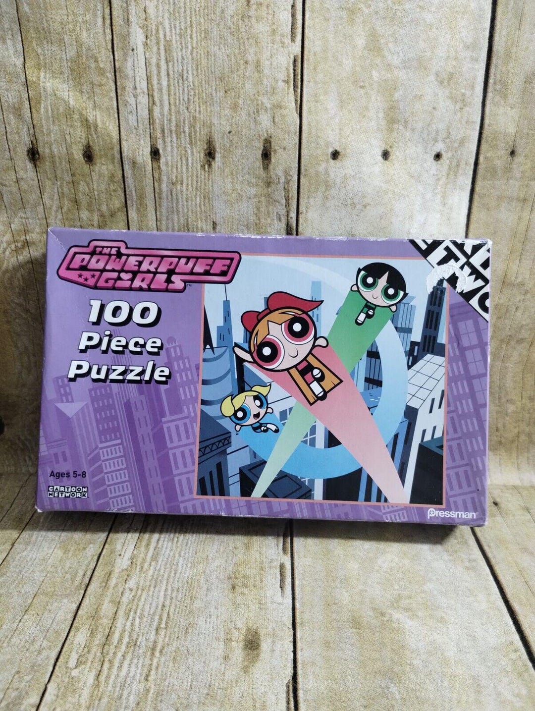 Powerpuff Girls 2004 Cartoon Network 100 Pc Jigsaw Puzzle Pressman ...