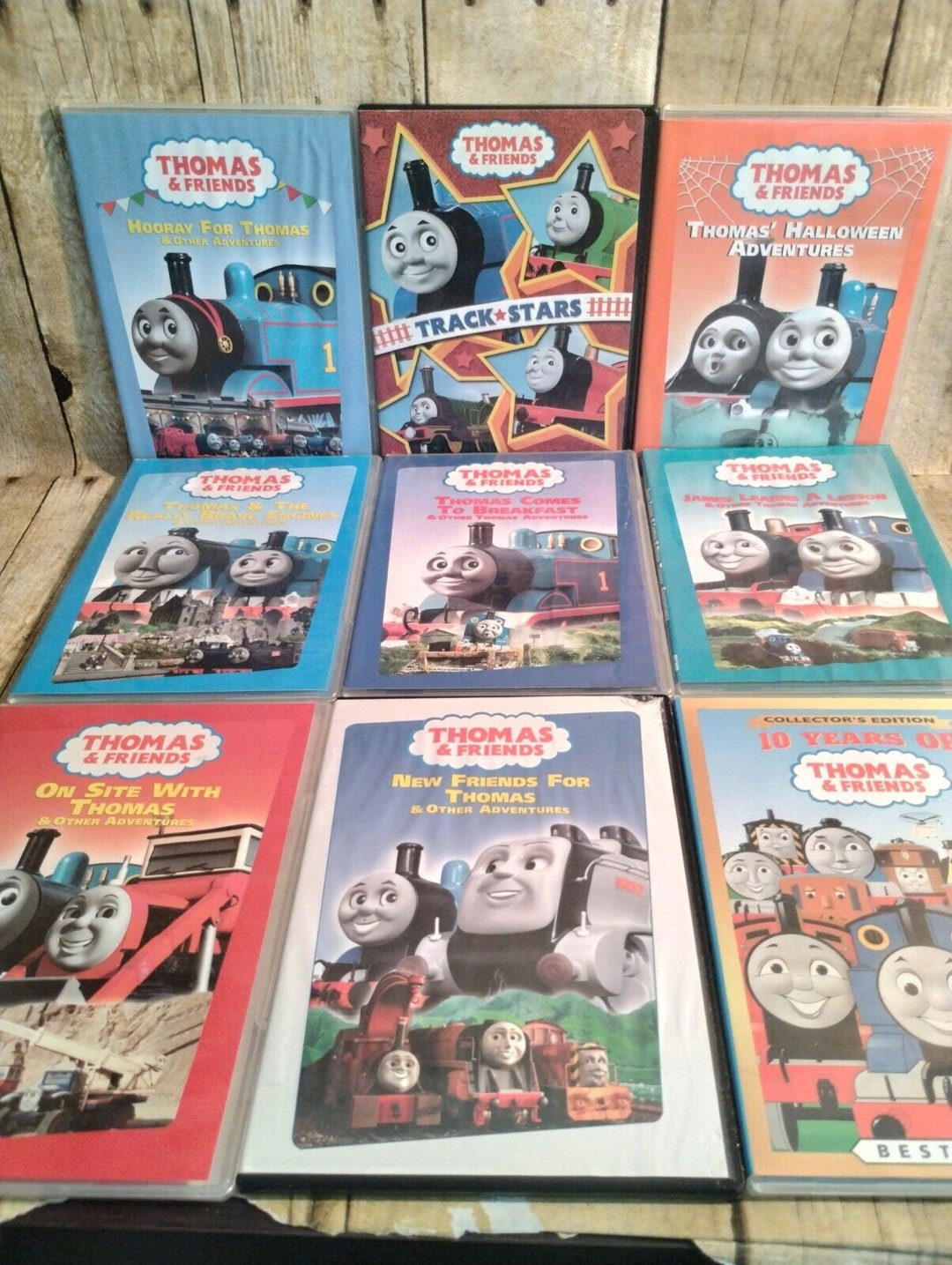 Thomas & Friends DVD Lot THOMAS the Tank Engine Lot of 10 Hit ...