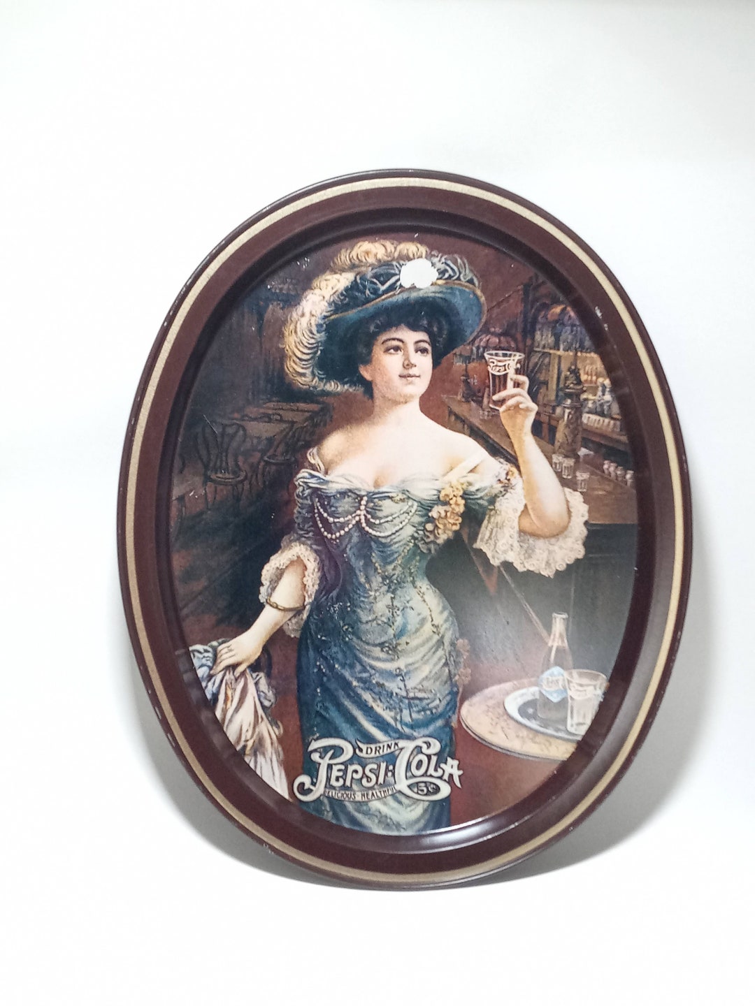 Vintage Pepsi Cola Serving Tray Fabcraft USA (1) - Etsy