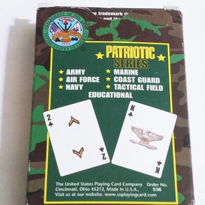 Vintage Army Patriotic Playing Cards (lvb) - Etsy