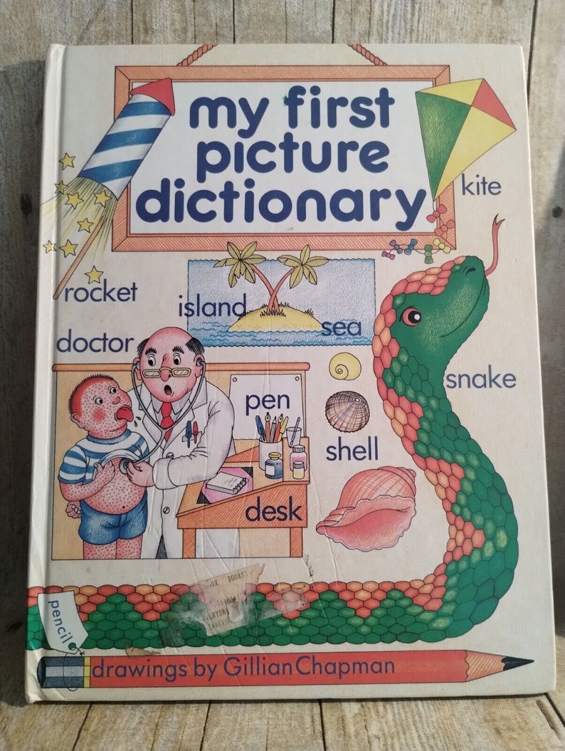 My First Picture Dictionary - Illustrated by Gillian Chapman - Hardback ...