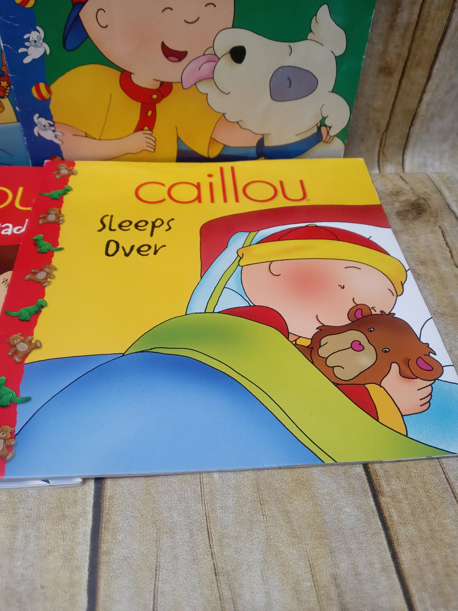 Caillou Softcover Books PBS Kids TV Show Set of 7 Childrens - Etsy France