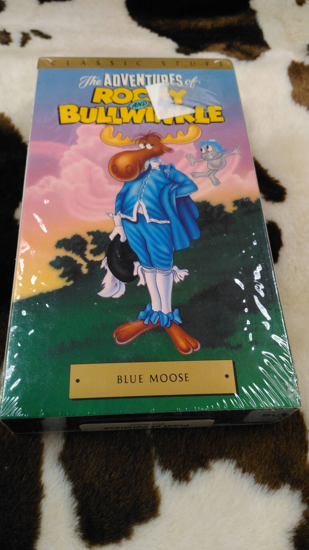 New the Adventures of Rocky & Bullwinkle: Blue Moose VHS Volume 4 bb1 ...