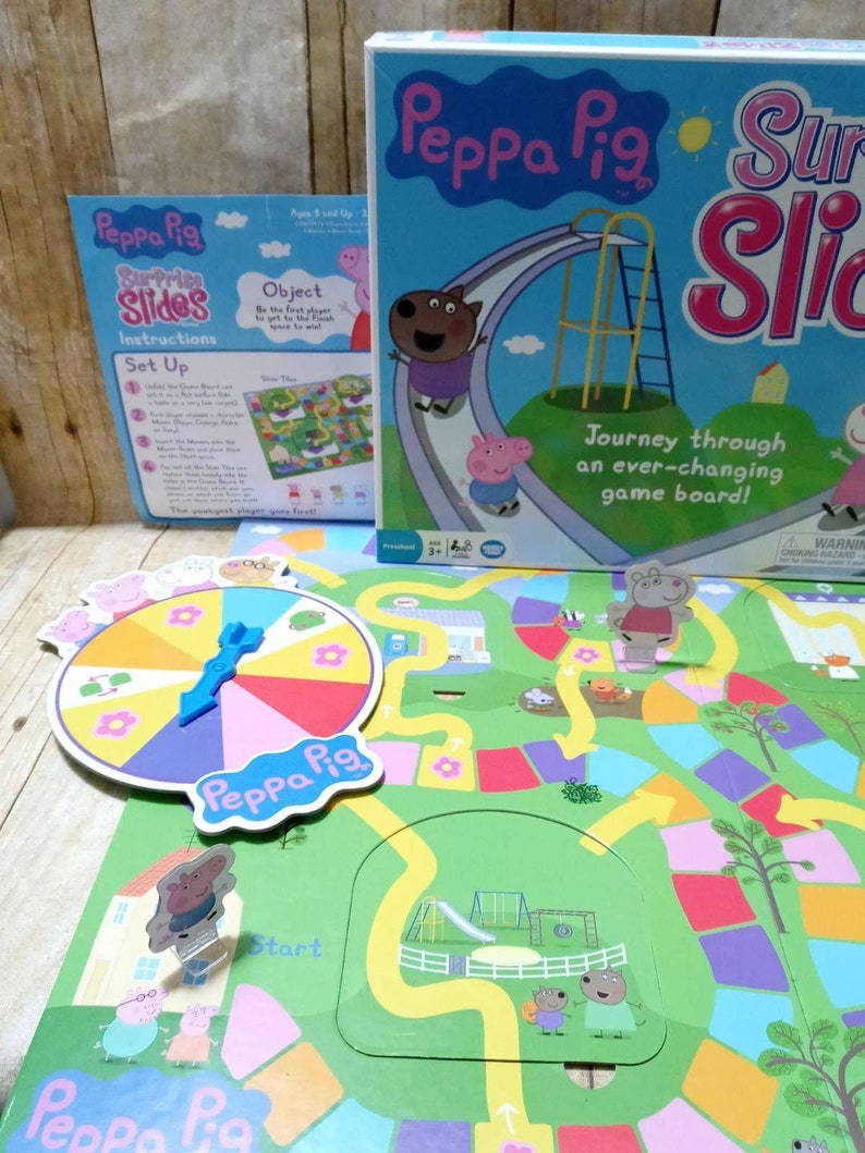 Peppa Pig Surprise Slides Games - Etsy