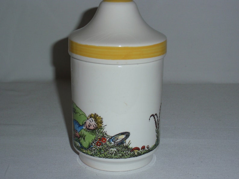 Vintage Stavangerflint Norway Jar W/ Lid Gulliver's - Etsy