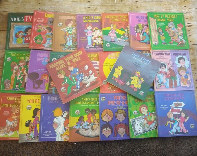 Vintage Ready Set Grow Weekly Reader Books by Joy Wilt Set of 23 ...