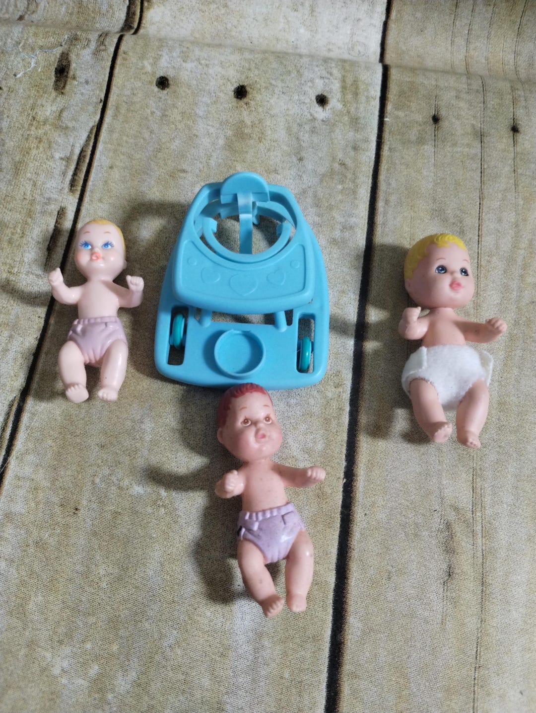 Mattel Kenner Barbie Doll Babies & Chair 4pc Set (eboxe) - Etsy
