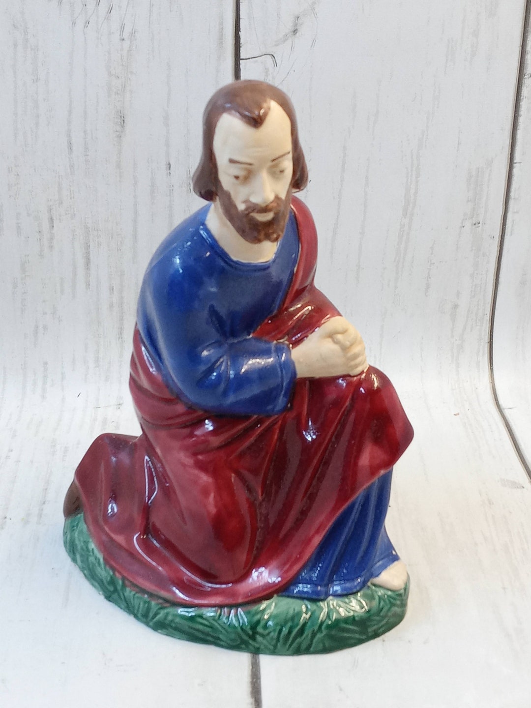Vintage Holland Molds Nativity Set Joseph - Etsy Vintage Holland Molds Nativity Set Joseph - Etsy
