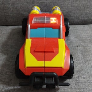 Transformer Red Lite up Robot Action Figure Hasbro TOMY (mt) - Etsy