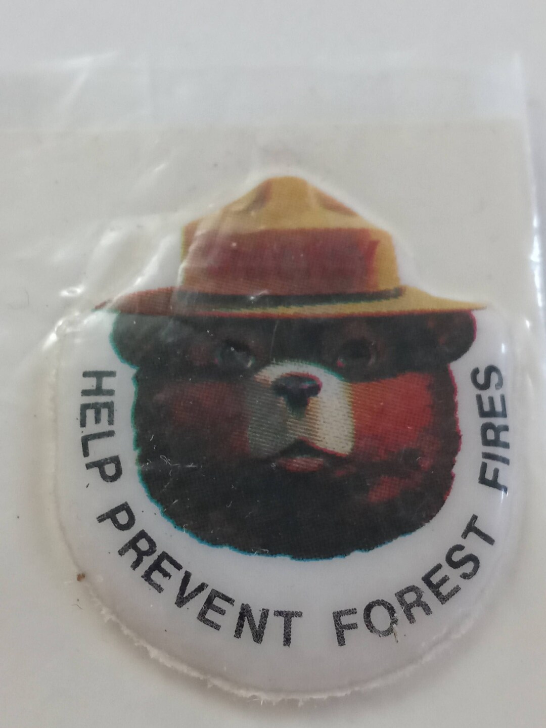 Vintage Smokey the Bear Stickers "help Prevent Forest Fires!" Set of 4 ...