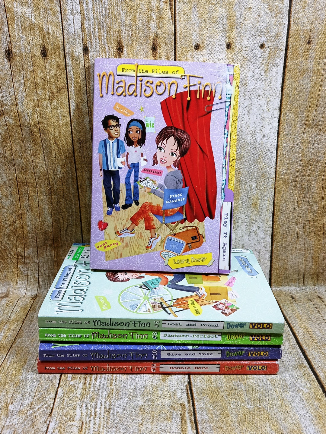 From the Files of Madison Finn by Laura Dower 5 Vtg Children's Book ...