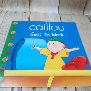 Caillou Softcover Books PBS Kids TV Show Set of 7 Childrens Books (bb4 ...
