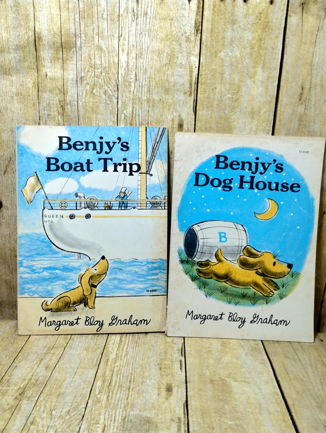Vtg Benjy's Boat Trip & Benjy's Dog House Softcover Scholastic ...