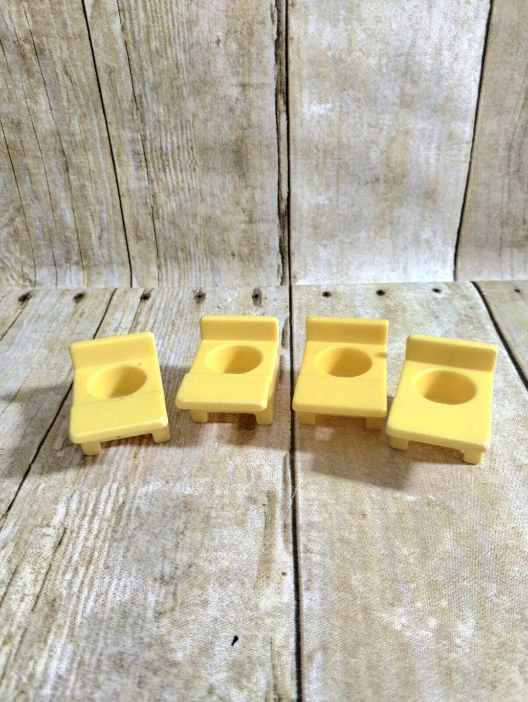Vtg Little People Yellow School Desk 4pc Set (mt3) - Etsy