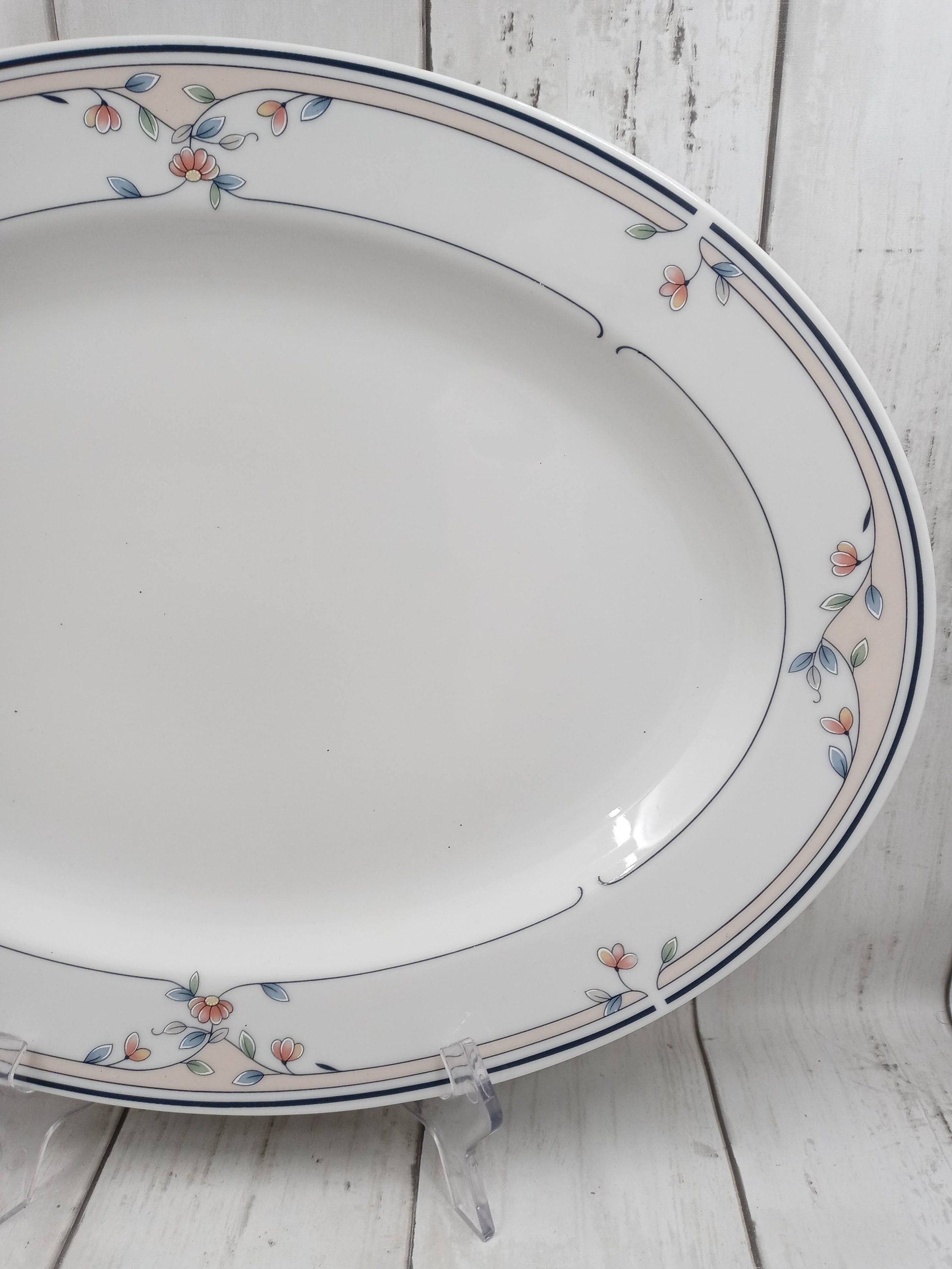 Vintage Princess House Heritage Blossom Dinnerware Set Peach | Etsy