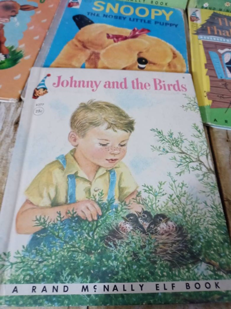 Vintage Elf Books by Rand Mcnally Set of 7 bb2 - Etsy