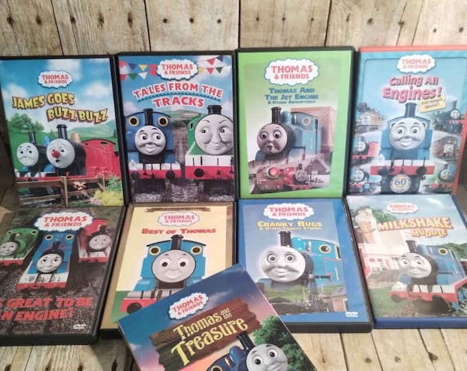 Thomas & Friends DVD Lot- THOMAS the Tank Engine Lot of 9 - Etsy