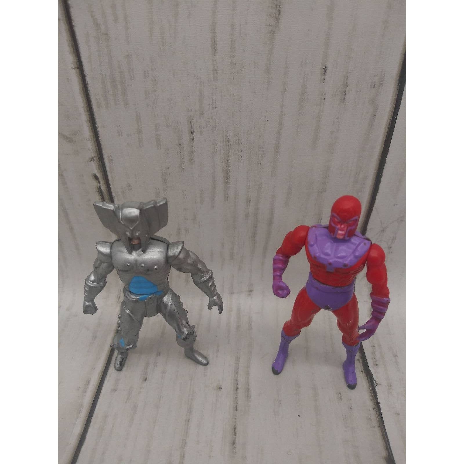 Xmen Diecast Uncanny & Magneto Mini Action Figures - Etsy