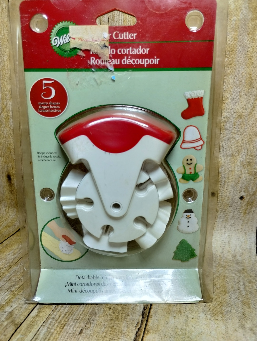 Wilton Cookie Roller Cutter 5 Merry Mini Shapes (cb5) - Etsy