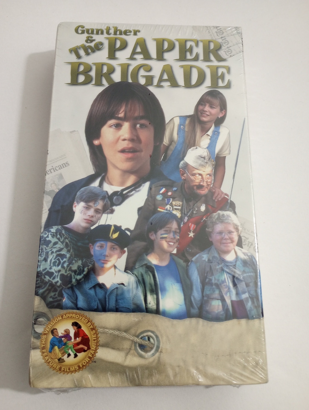 Vintage Gunther & the Paper Brigade Family Movie Videocassette New VHS ...