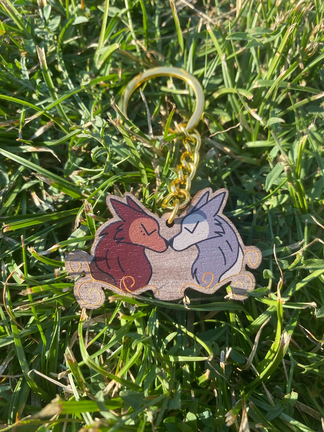 Wolfwalkers 2 Inch Wooden Keychain - Etsy