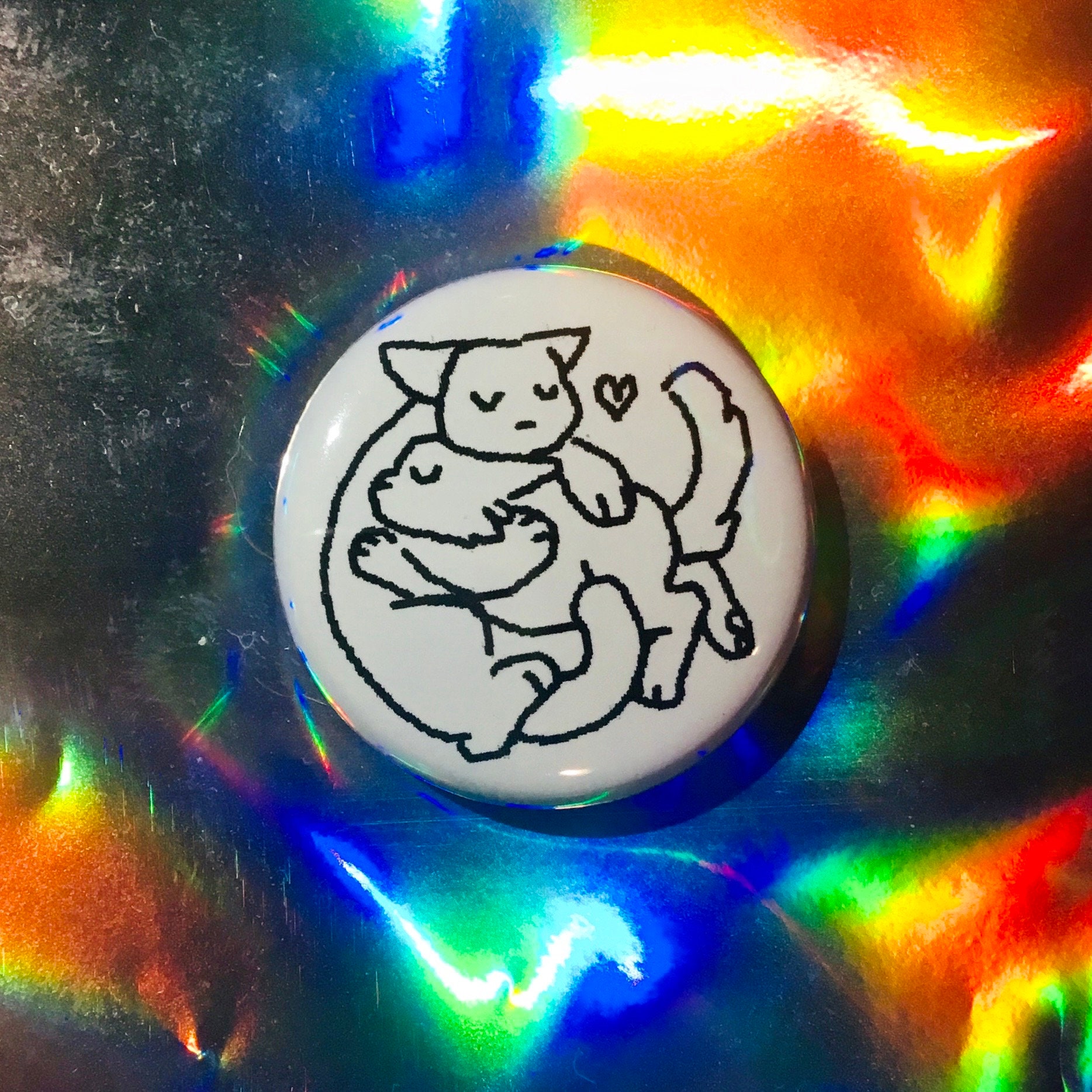 Cartoon Cat Pins! - Etsy