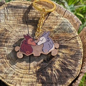 Wolfwalkers 2 Inch Wooden Keychain - Etsy