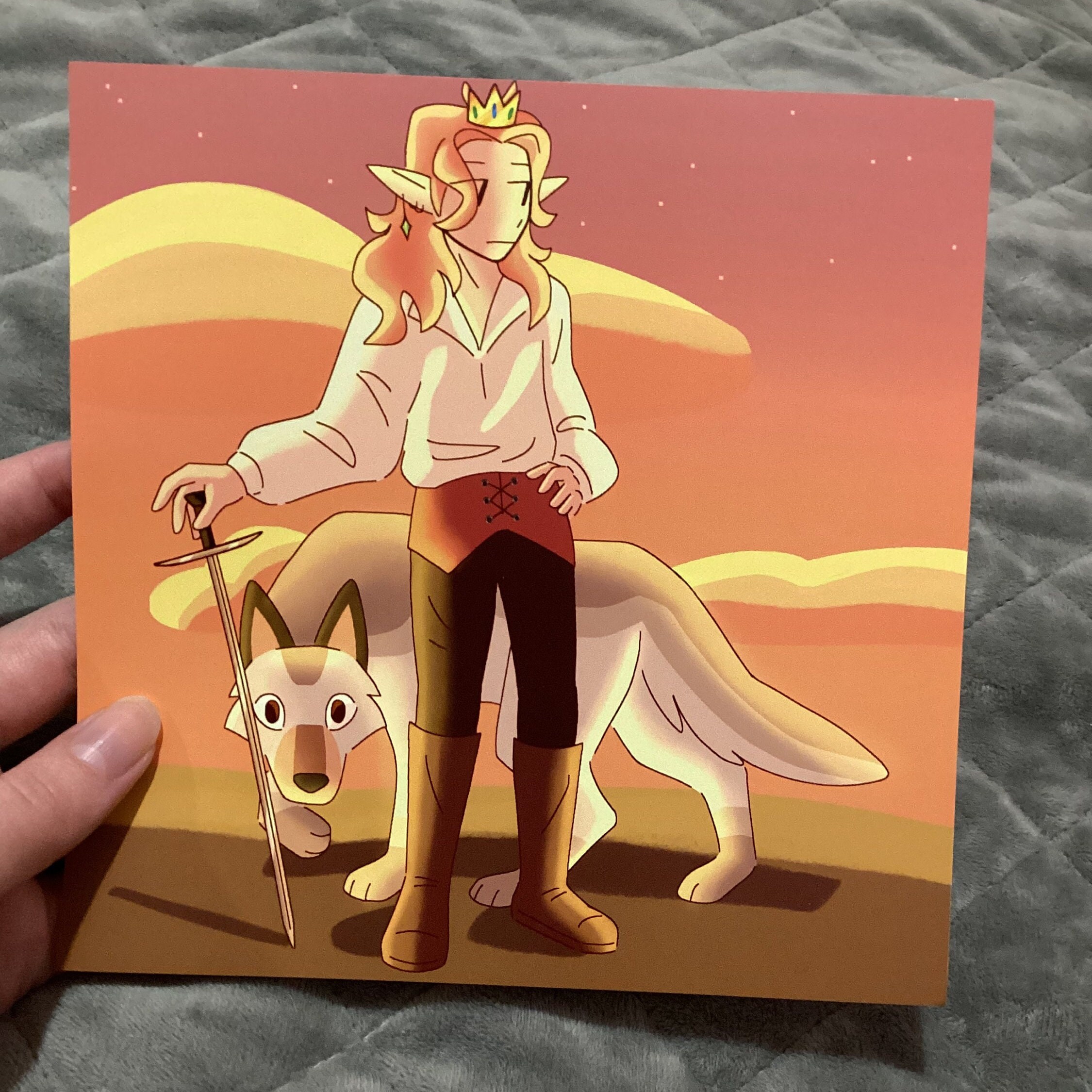 Technoblade Charity Art Print - Etsy