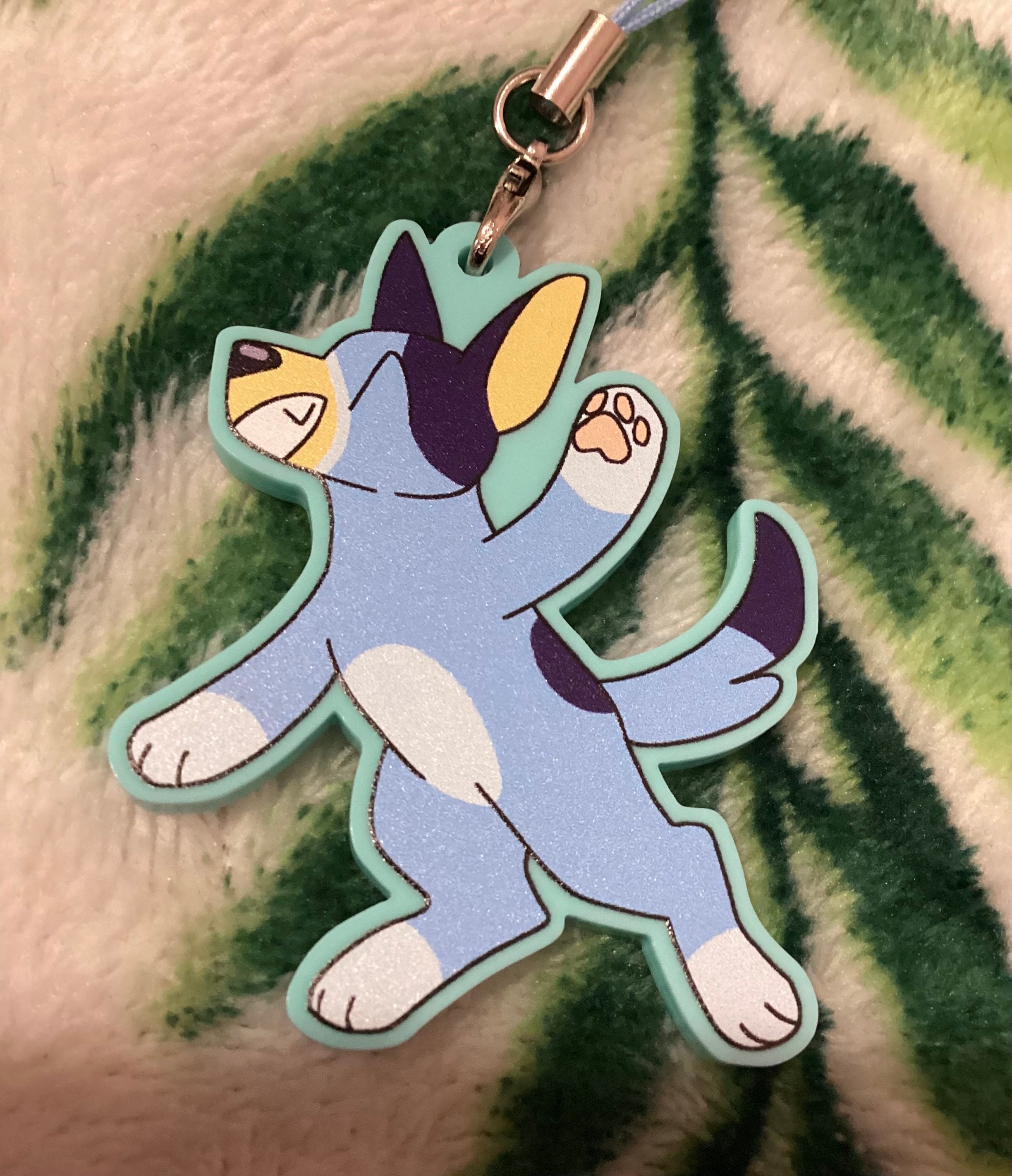 Bluey 2 Inch Acrylic Keychain - Etsy