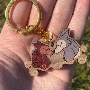 Wolfwalkers 2 Inch Wooden Keychain - Etsy