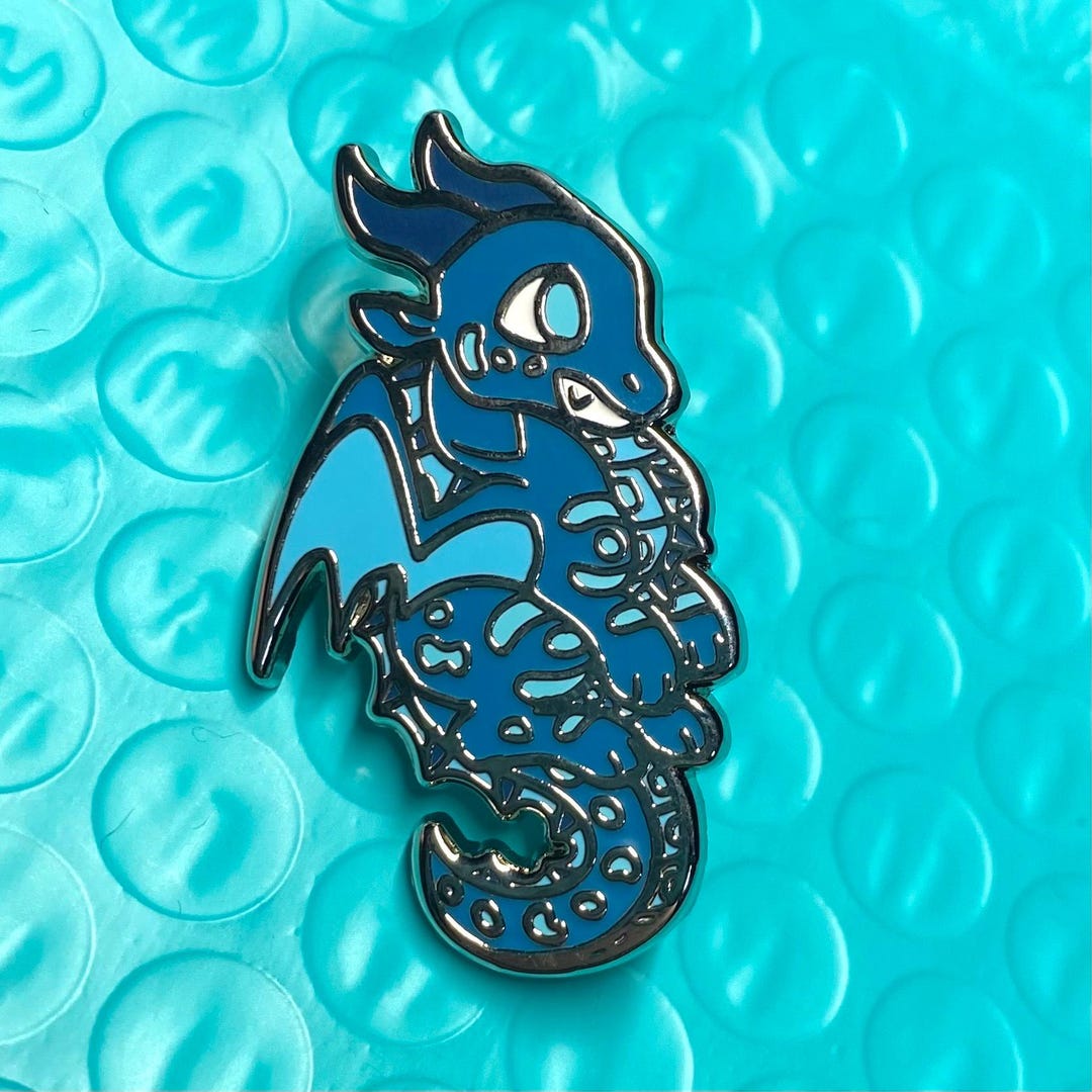 Tsunami Wings of Fire Hard Enamel Pin - Etsy