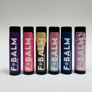 Choose Your Own 8-pack of F*BALM Lip Balms (includes Free Shipping) - Etsy