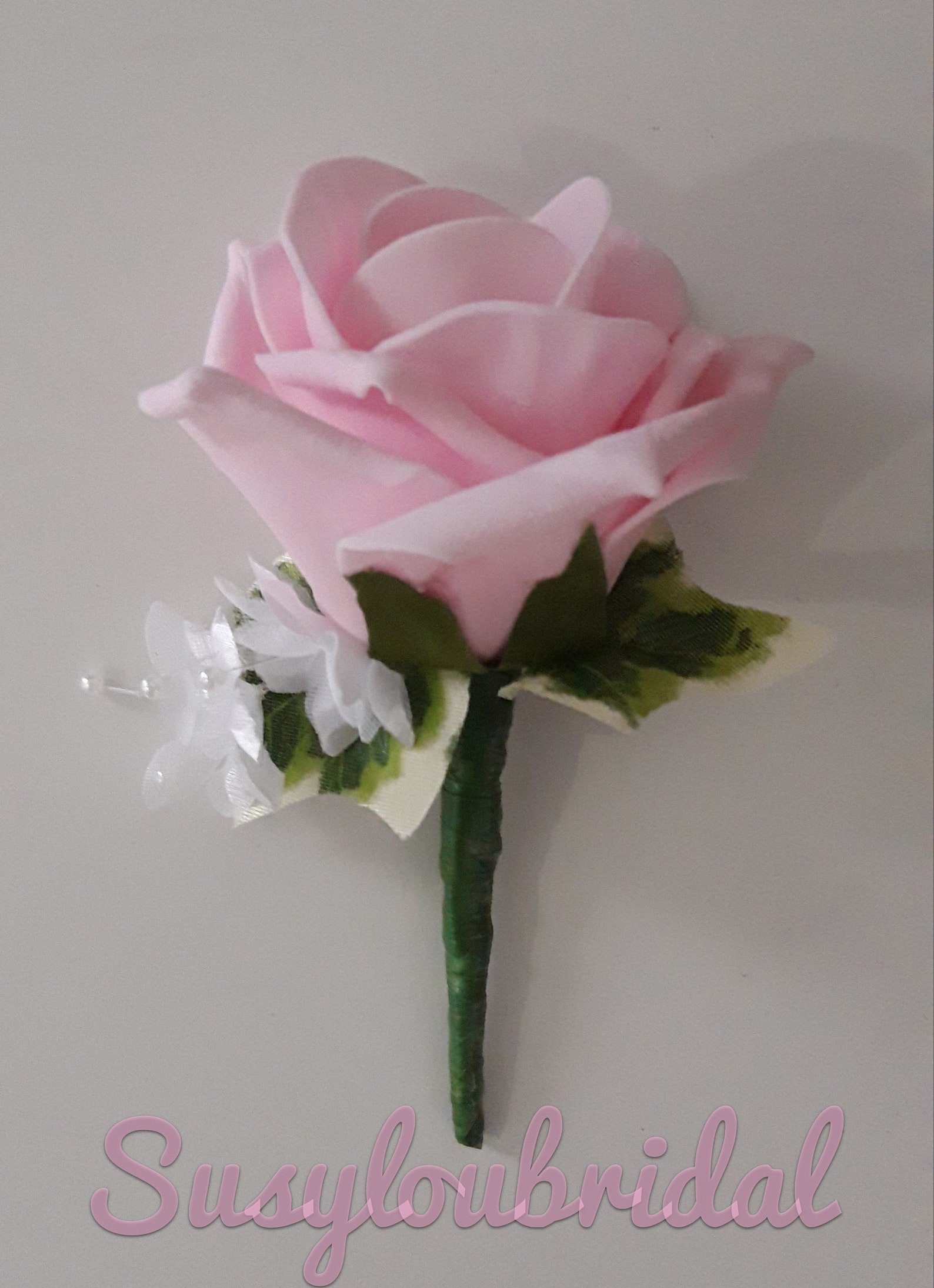Rose Buttonholes in Various Colours- Single Rose Ideal for All Your ...