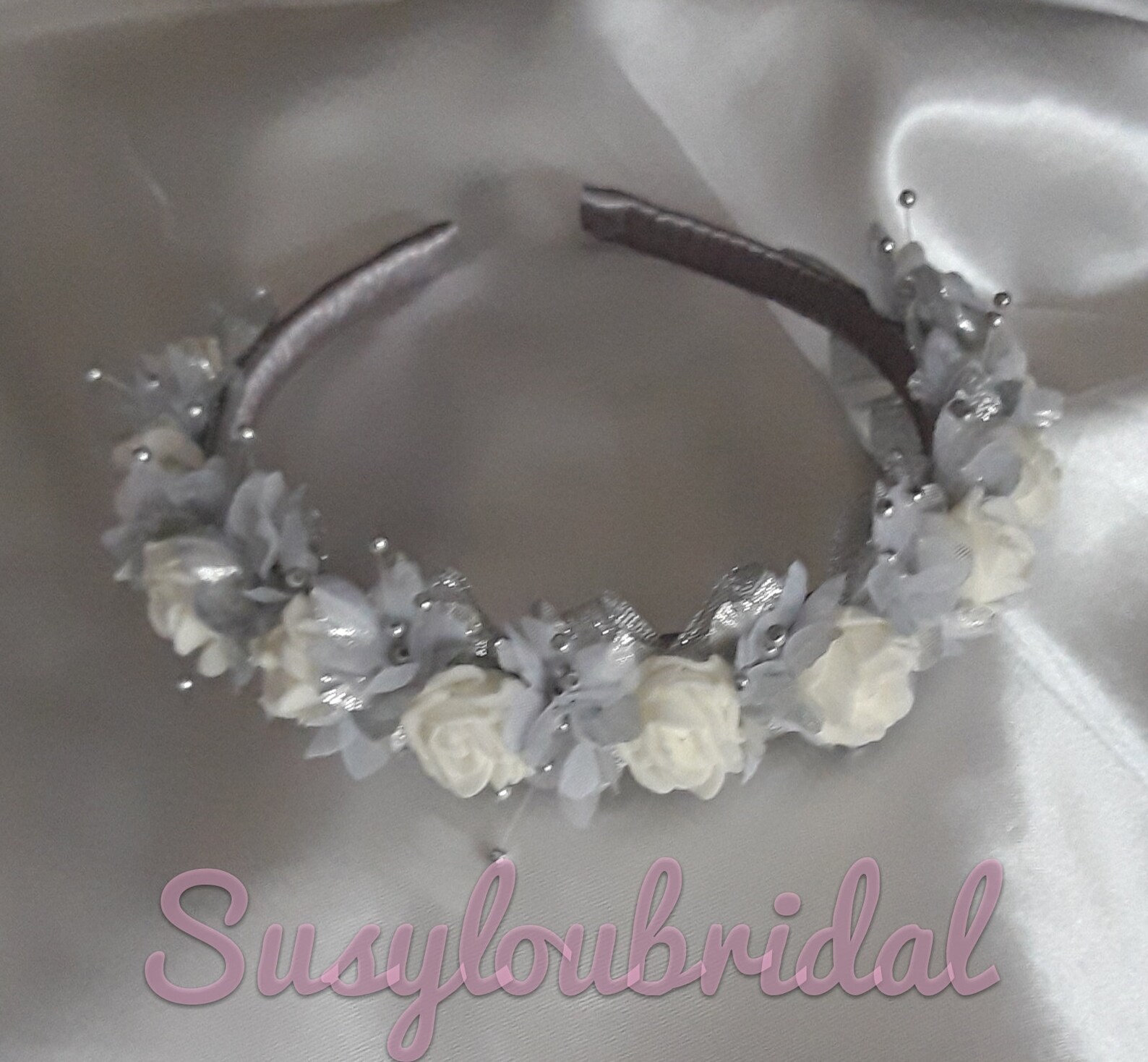 Bridesmaids Or Flower Girl Alice Bands In Various Styles And | Etsy