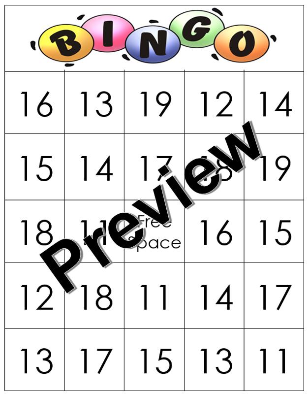 Educational Math Center Educational Learning Resource Game Teen Numbers ...