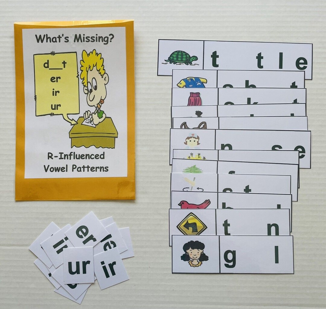 Educational Literacy Center Activity Learning Resource R-influenced ...