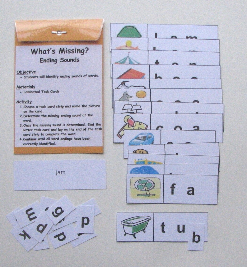 3 Teacher Made Literacy Centers Educational Learning Games Beginning ...