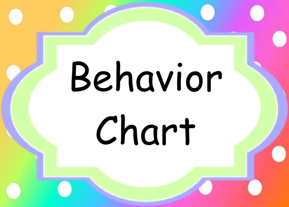 Classroom Management Digital Download Behavior Clip Chart Teacher Made ...