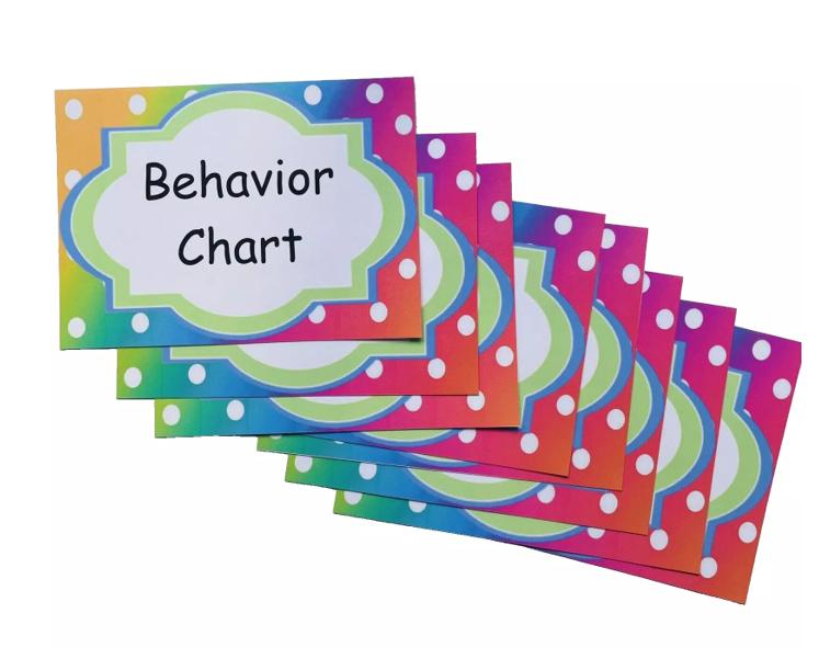Classroom Management Digital Download Behavior Clip Chart Teacher Made ...