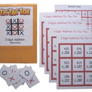Teacher Depot Educational Math Center Learning Resource Game 3 - Etsy