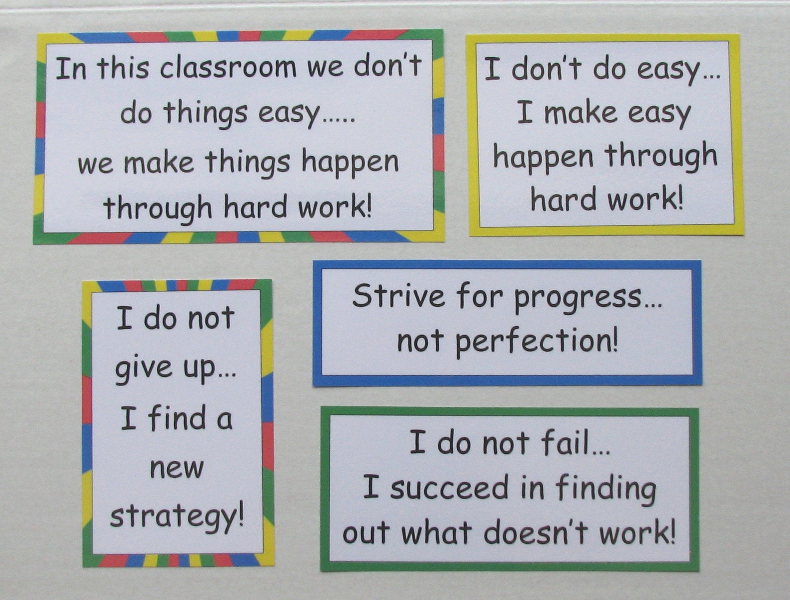 12 Educational Resource Growth Mindset Anchor Chart Bullentin Board ...