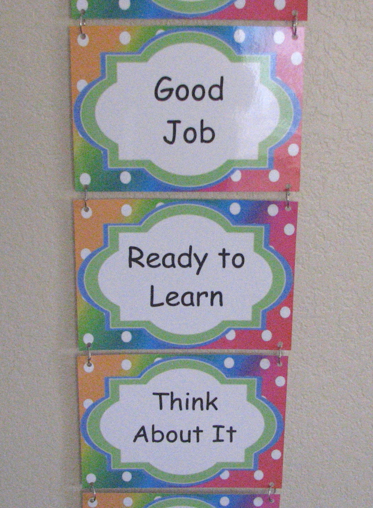 Teacher Made Elementary Resource Class Management Behavior Clip Chart ...