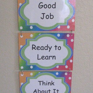 Teacher Made Elementary Resource Class Management Behavior Clip Chart ...