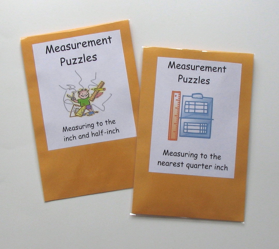 2 Educational Math Center Resource Games Measurement Puzzles Nearest ...