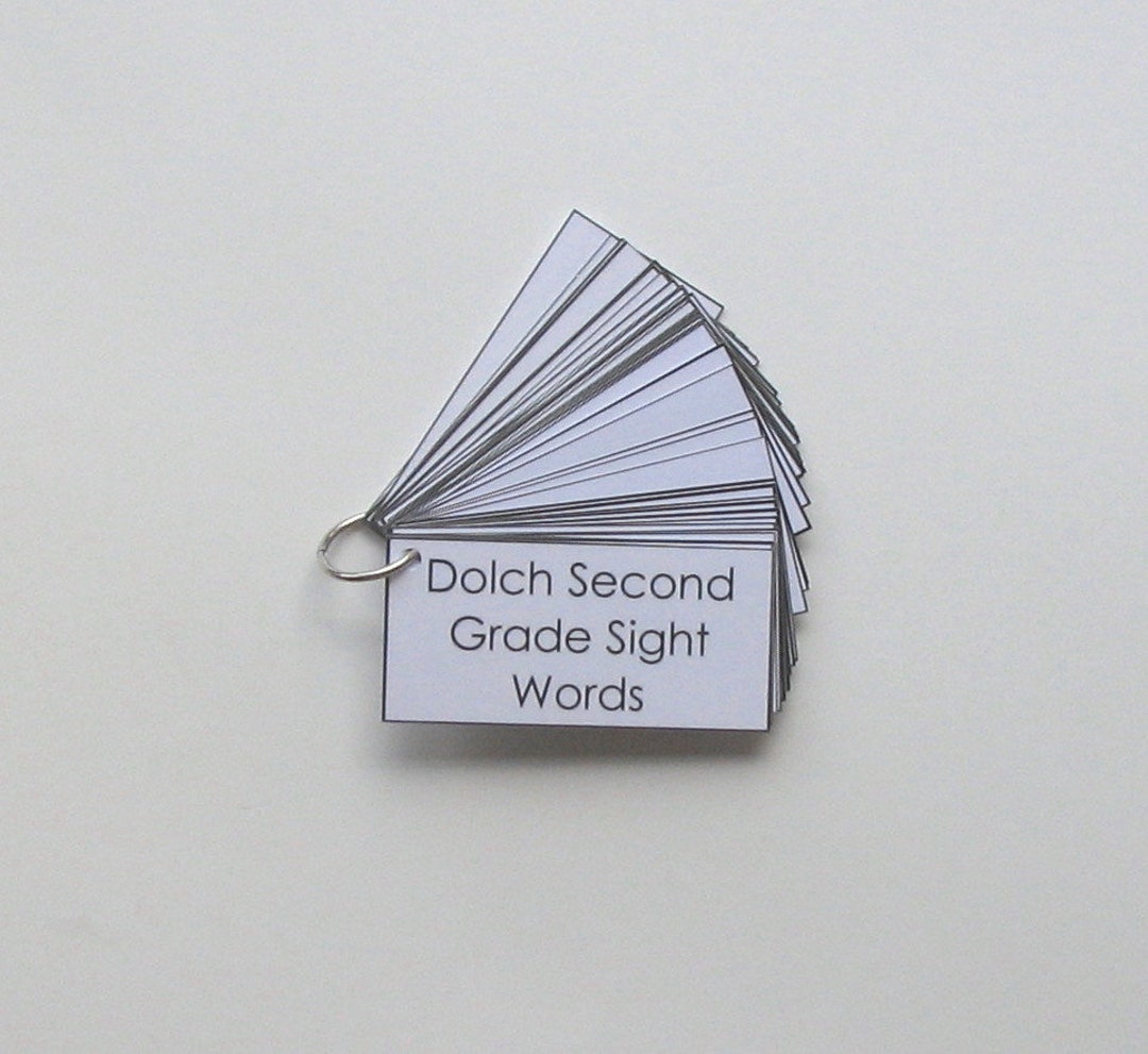 Educational Literacy Learning Resource Dolch Second Grade Sight Word ...